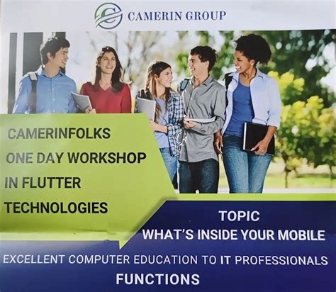 Itworkshops Careergrowth Techeducation Fluttertechnologies Ramsin Rassal P G