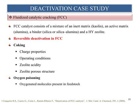 Catalyst Deactivation And Regeneration Pptx