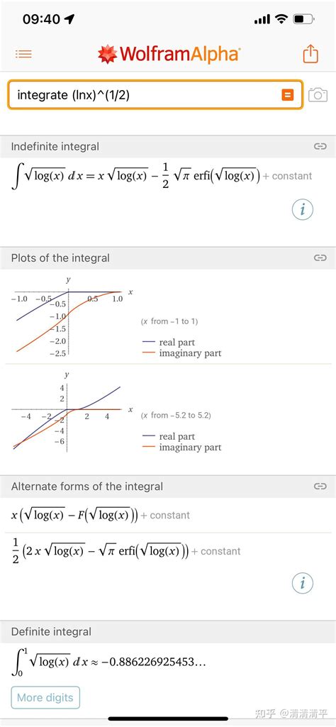 根号lnx 怎么积分 知乎