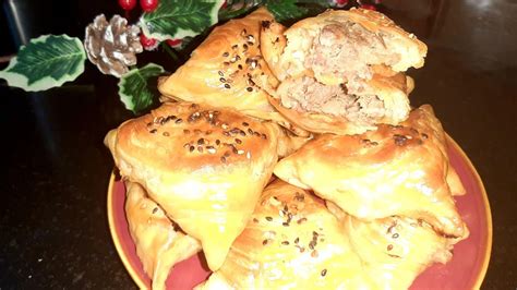 Самса из готового слоеного теста слоёнаясамса самса Youtube