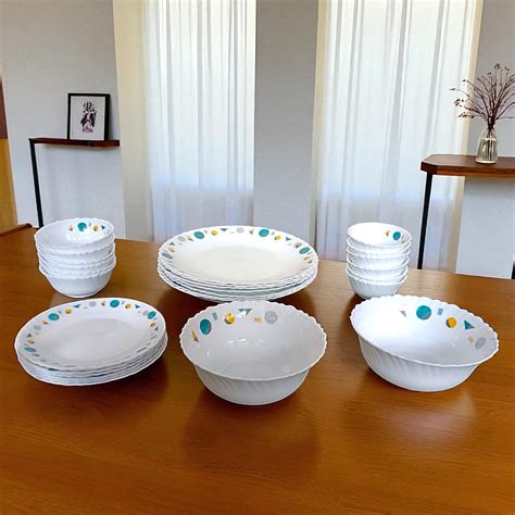 Arko Sparkle Series 27 Piece Dinner Set T Vision