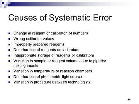 Mlab 2401 Clinical Chemistry Quality Control Quality Assessment