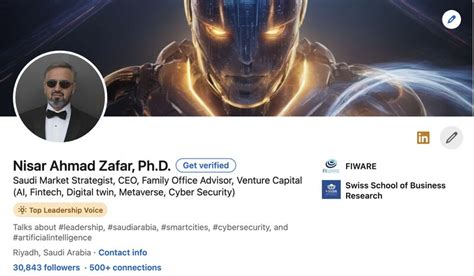 Leadership Linkedin Nisar Ahmad Zafar Phd