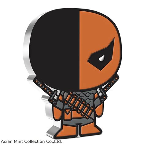 2021 Chibi Dc Comics Series Deathstroke™ 1oz Silver Coin Asia Mint Collections