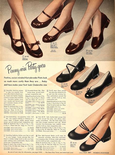 1950s Shoe Styles History And Shopping Guide 1950s Girls Fashion