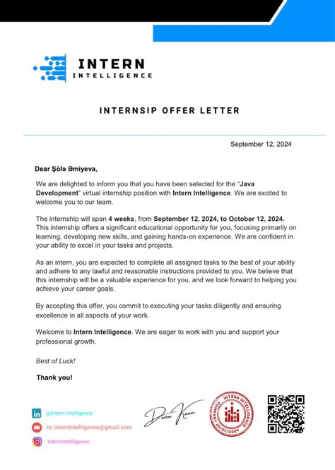 Shola Amiyeva On Linkedin Internship Javadevelopment Internintelligence Java 27 Comments