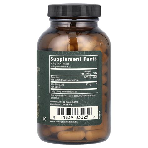 Global Healing Oxygen Based Oxy Powder 120 Capsules