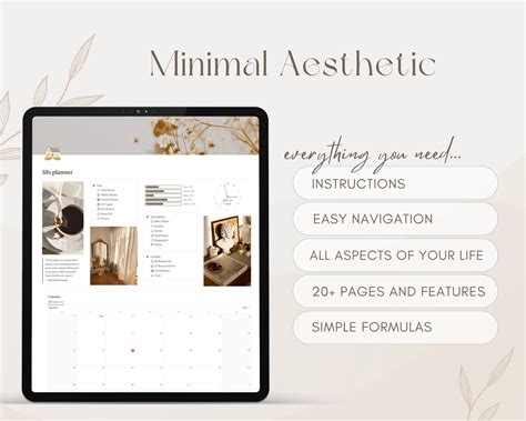 Ultimate Notion Template Notion Life Planner All In One Notion