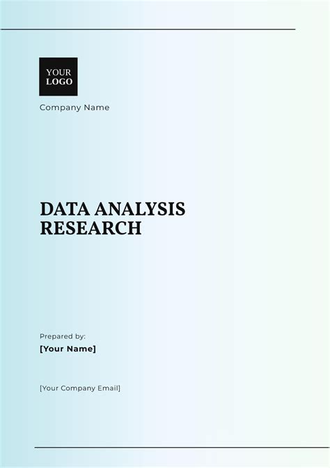 Free Data Analysis Research Template To Edit Online