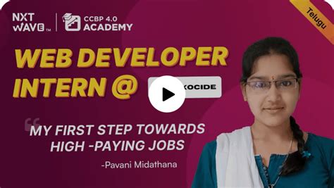 Nxtwave Ccbp 40 Certification Programs