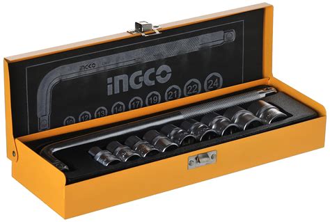 Ingco 10 Pcs 1 2 Socket Set Nimz Power Tools