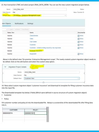 Migrate Custom Data Object In SAP S HANA PDF