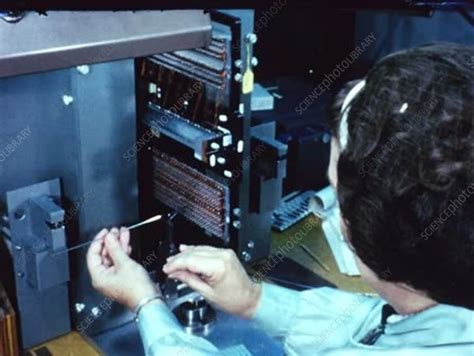 Woman Manufacturing Computer Part Stock Video Clip K006 1102 Science Photo Library