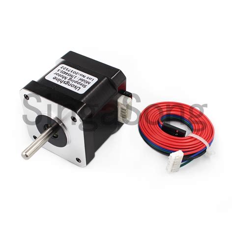 5pcs Lot 3d Printer 4 Lead Nema17 Stepper Motor 42 Vicedeal