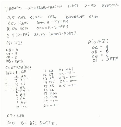 My First Z80 CPU System