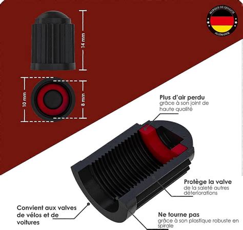 Valve Cap 50 Pieces Bike Valve Caps Car Valve Cap Motorcycle Valve