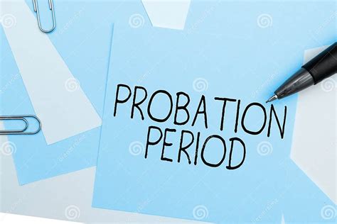 Hand Writing Sign Probation Period Business Overview Focused And Iterative Approach To