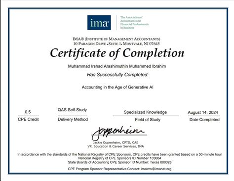 Muhammad Irshad On Linkedin Accounting Ai Lifelonglearning Ima
