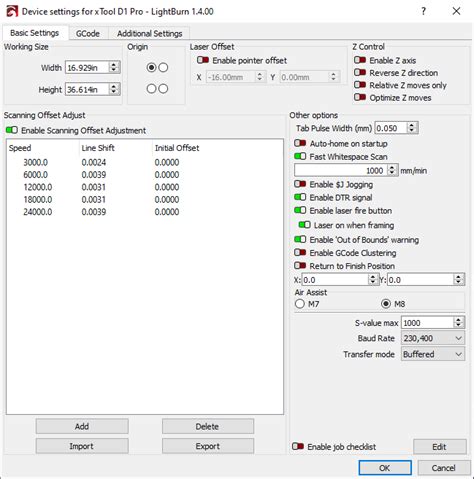 Laser Not Firing The Same On Rotary Lightburn Hardware Compatibility Lightburn Software Forum