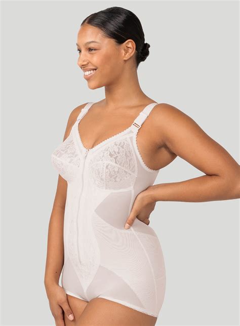 Triumph Poesie Bodysuit With Zip Fresh Powder Debras