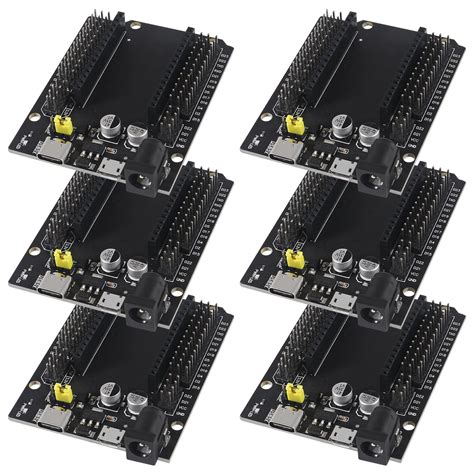 Aceirmc 6pcs Esp32 Gpio Breakout Board 30pins Esp32 Development Board