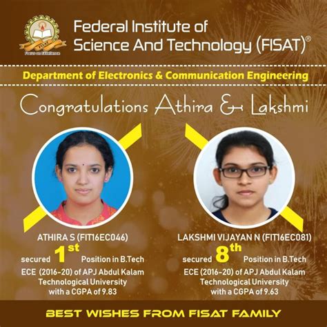 Federal Institute Of Science And Technology Fisat On Linkedin Fisat