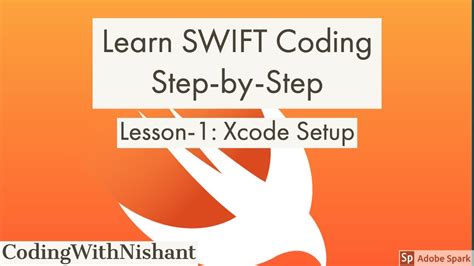 Lesson 1 Xcode Setup Youtube