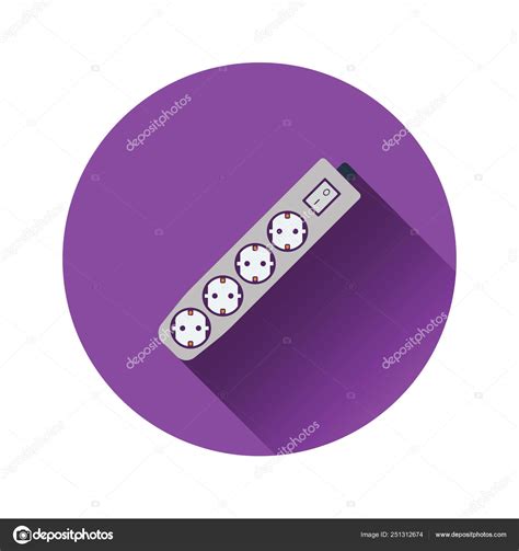 Electric Extension Icon Stock Vector By ©angelp 251312674