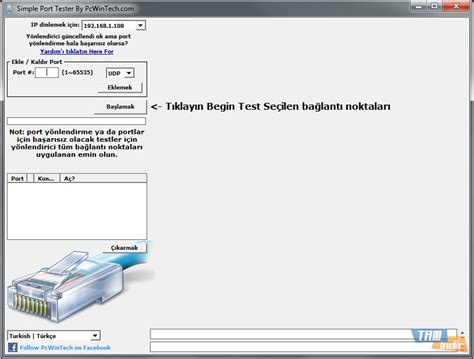 Simple Port Tester İndir Ücretsiz İndir Tamindir