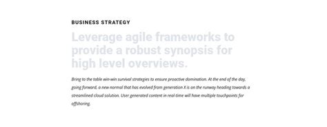 Two Headings And Text Css Template By Nicepage