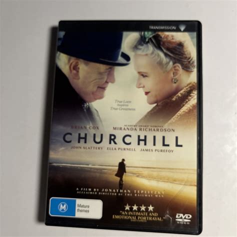 Churchill Dvd 2017 Brian Cox Miranda Richardson Region 4 Retro Unit