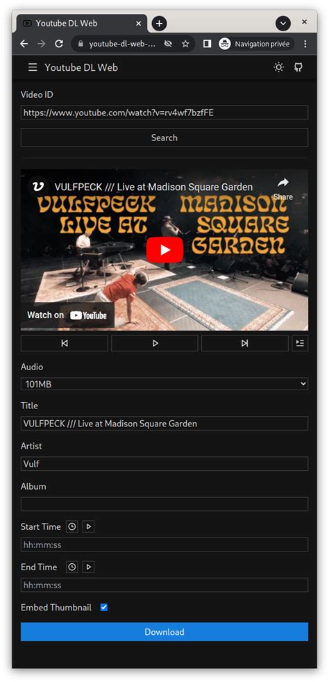 Github Hi Ogawayoutube Dl Web V2 Archived Since Youtube Api Is Not