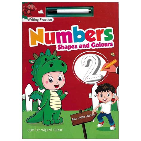 Writing Practice Numbers Shapes And Colours FAHASA COM