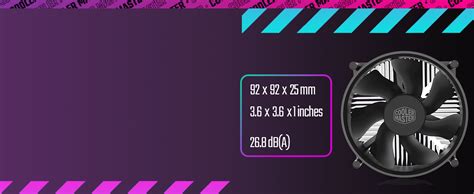 Cooler Master I50 Cpu Air Cooling System For Intel Lga 1700 Sockets