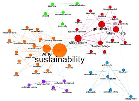 Co Occurrence Network Of Keywords Download Scientific Diagram