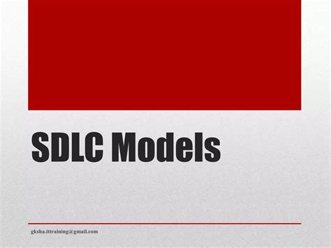 Sdlc Models Testing Ppt