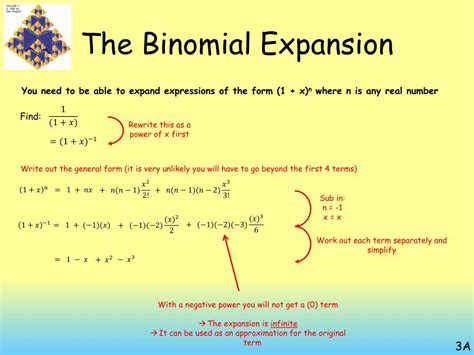 PPT The Binomial Expansion PowerPoint Presentation Free Download ID