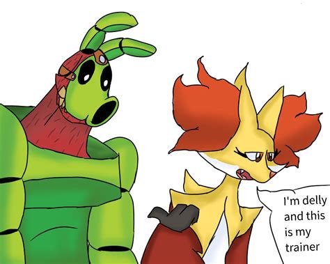 Meet Delphox And Trainer By Ponniethebunny On Deviantart