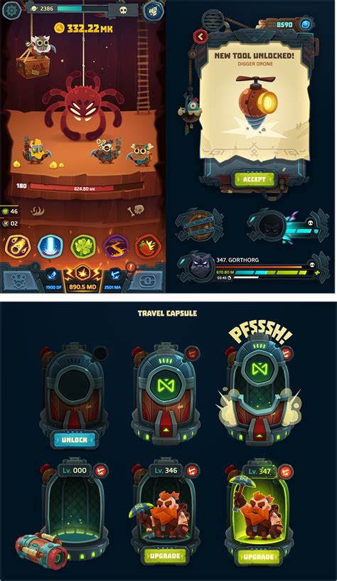 Dig Dig Game Behance