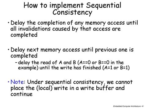 embedded computer architecture 5sai0 coherence synchronization and memory consistency ch 5b 7