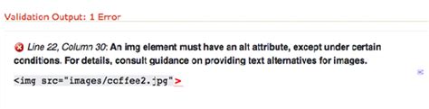 basic things to avoid validation errors