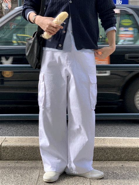 오텀 데일리 카고 코튼 팬츠