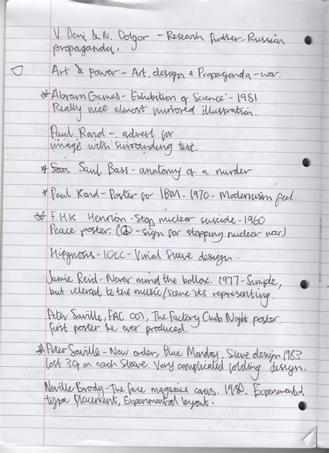 Design Context Lecture Notes Graphic Design