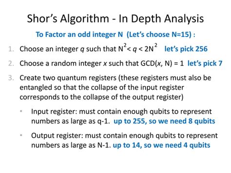 shor s algorithm the ppt pptx
