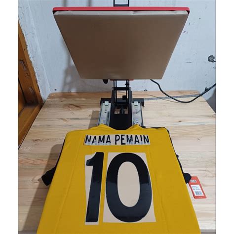 Jual Tidak Bs Cod Jasa Sablon Nameset Jersey Cetak Nama Nomor Punggung Tidak Termasuk Baju