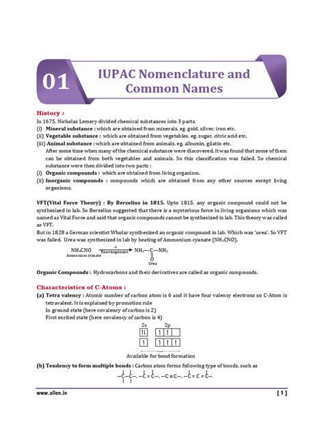Open Iupac Nomenclature And Common Names Pdf Methyl Group Alkane