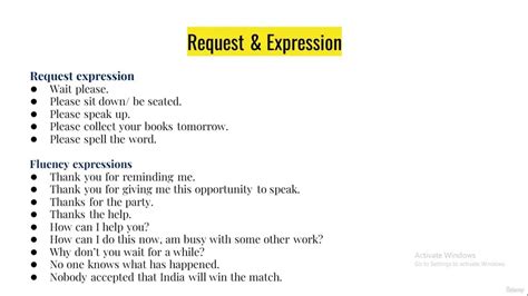 Request And Expression