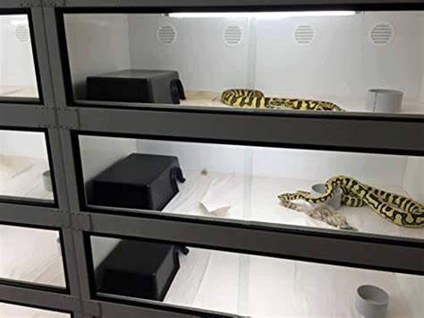Leoterra Large Reptile Hide Snake Hide Reptile Hideout For Lizard Leopard Gecko Snakes And Ball