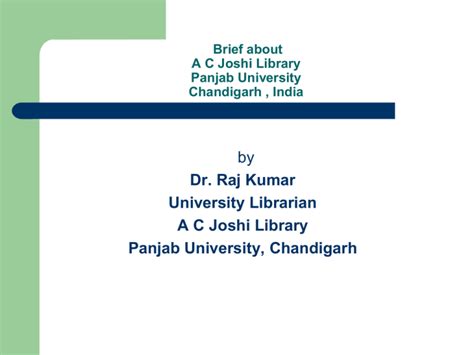 Institutional Repositories In India
