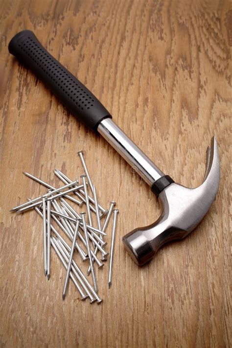 hammer and nails stock image image of timber hand nail 36056173